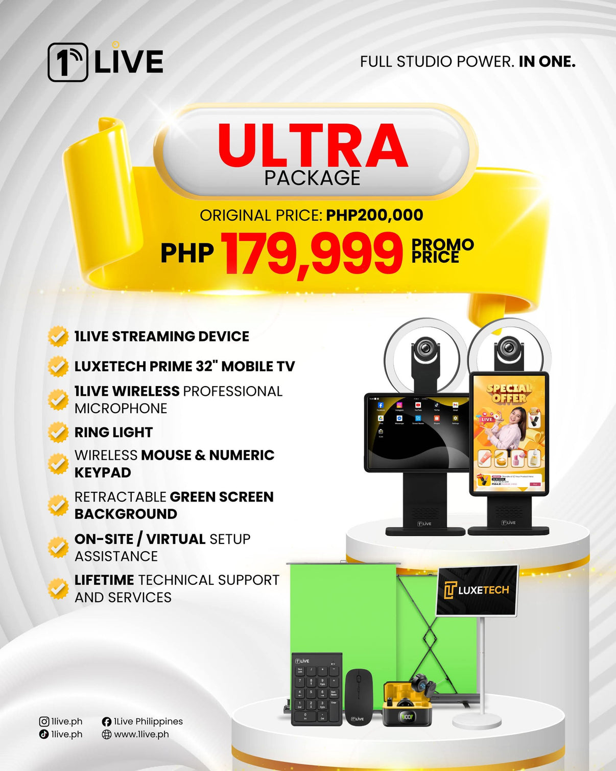 1LIVE ULTRA PACKAGE – My Store